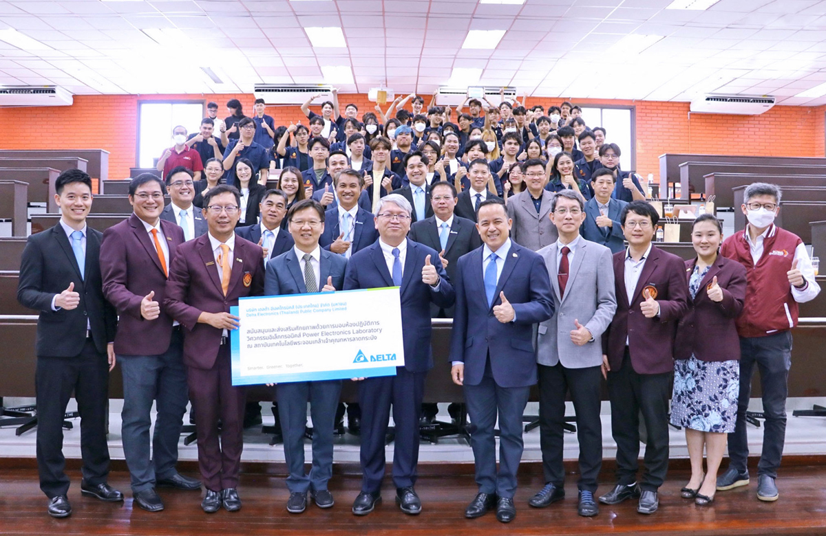 Delta, BOI and KMITL Join Hands to Open 2nd Delta Power Electronics Lab